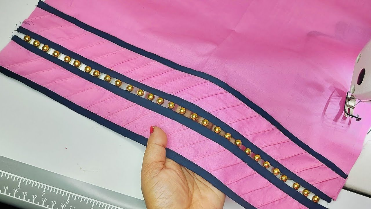 Simple and Easy Poncha ke design || trouser design cutting and ...