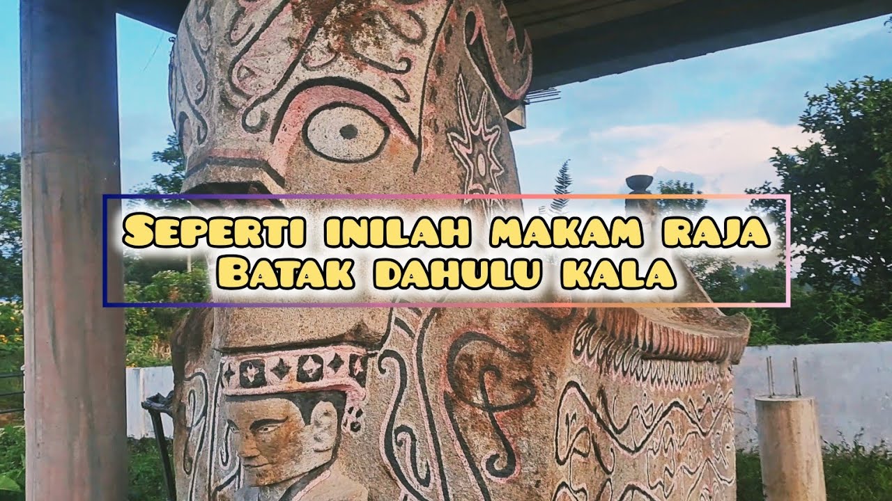 HANYA SEORANG RAJA BATAK LAH YANG BISA DI MAKAM KAN DI MAKAM BATU INI ...