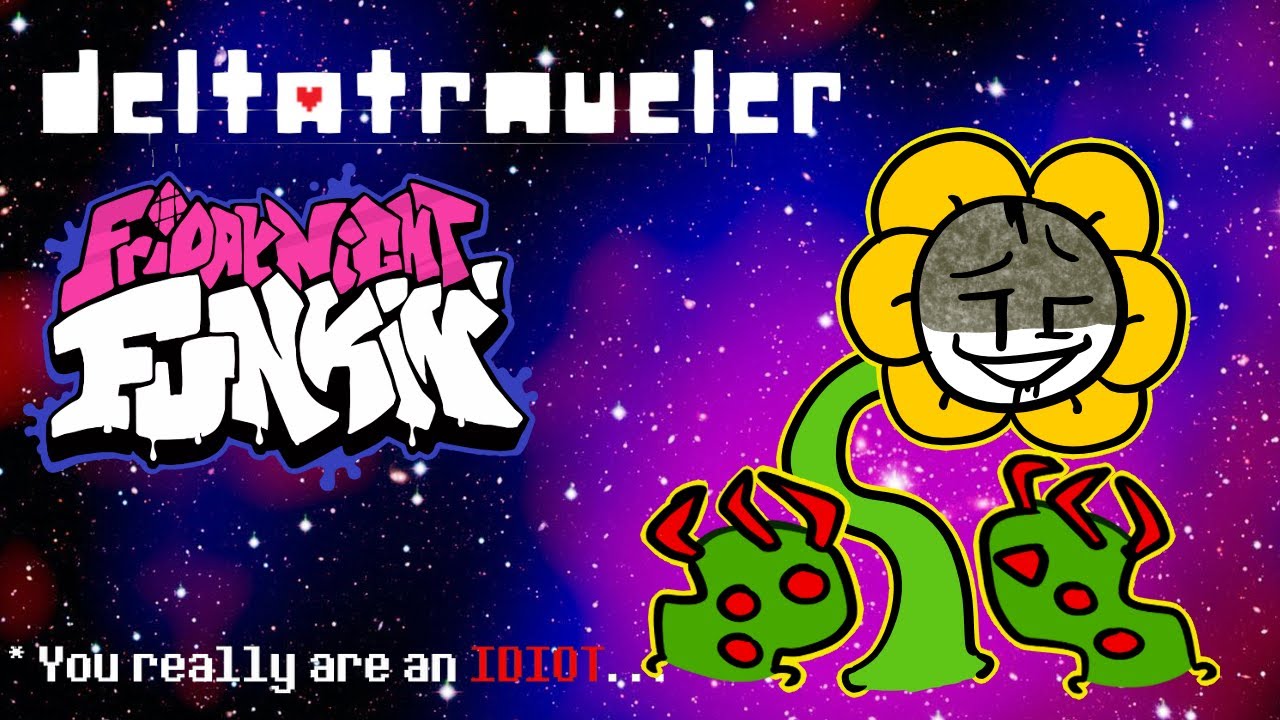 FNF VS Delta-Flowey Mod - Progress and Beta Battle - YouTube