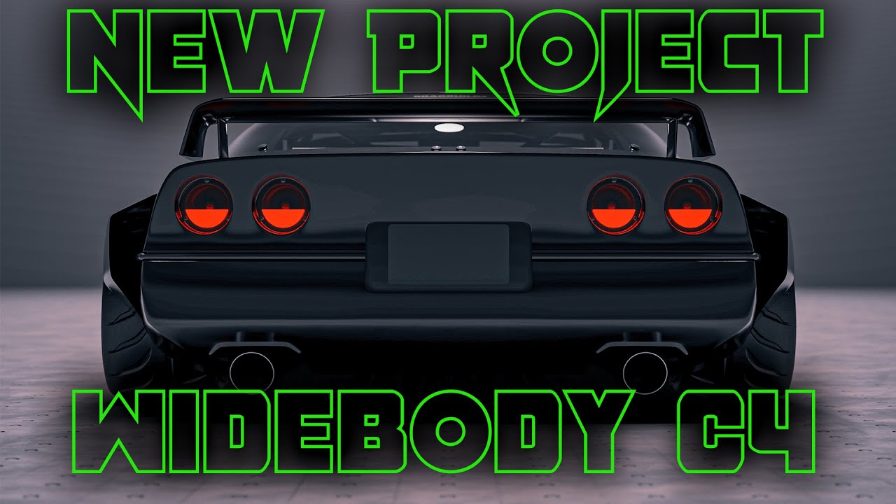 WIDEBODY C4 - NEW BUILD REVEAL - RUSTED AND BUSTED - YouTube