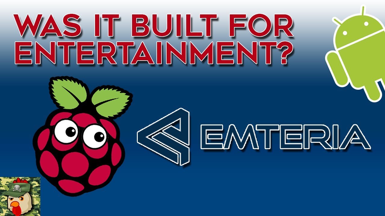 Emteria (Android on Raspberry Pi) - In-Depth Look - YouTube