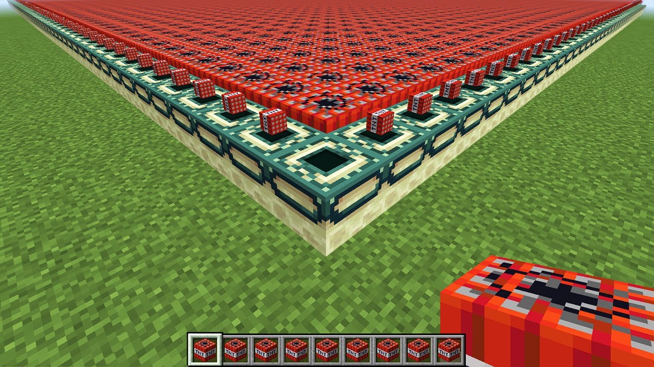 cursed portal in minecraft with tnt - YouTube