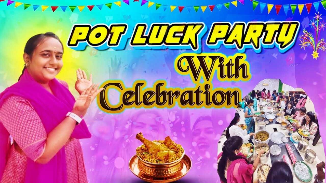 Vlog#29||🤩My office pot luck feast celebration 🎉 ||So many variety 🤤 ...