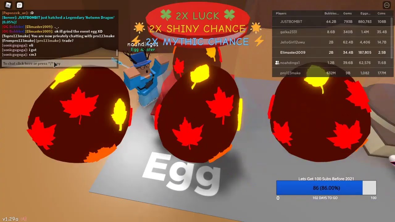 Getting One Legendary From Every Egg n Bgs Ep3 - YouTube