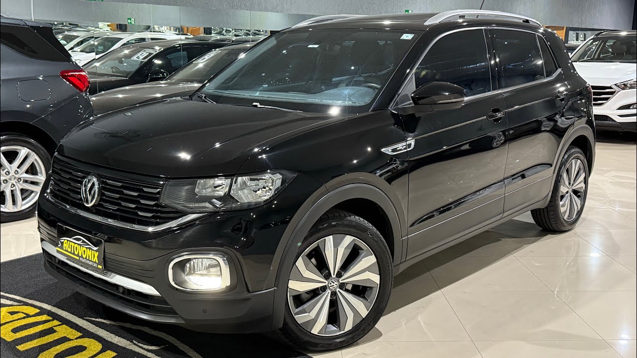Volkswagen T-Cross Highline 1.4 TSI 2020! Teto Solar Panorâmico, Painel ...