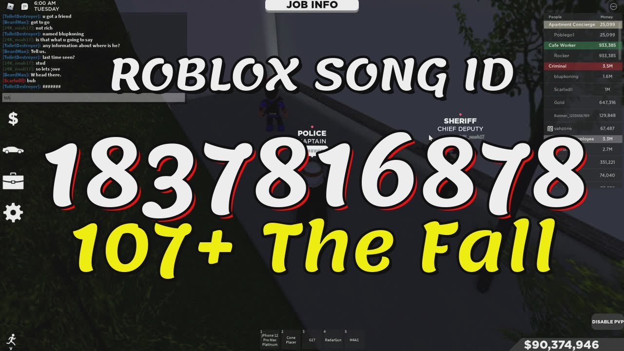 107+ The Fall Roblox Song IDs/Codes - YouTube