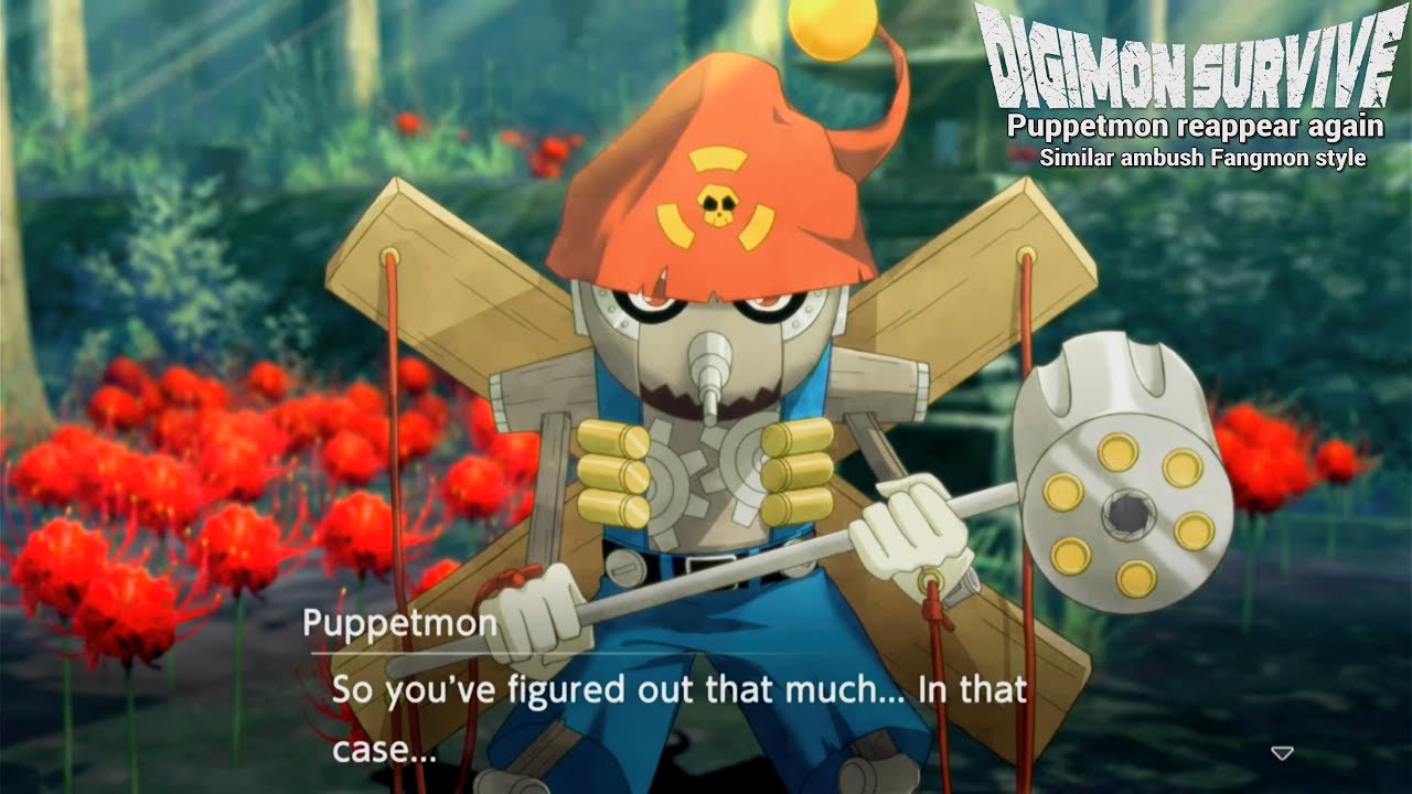 Digimon Survive - Searching random item & Puppetmon reappear again ...