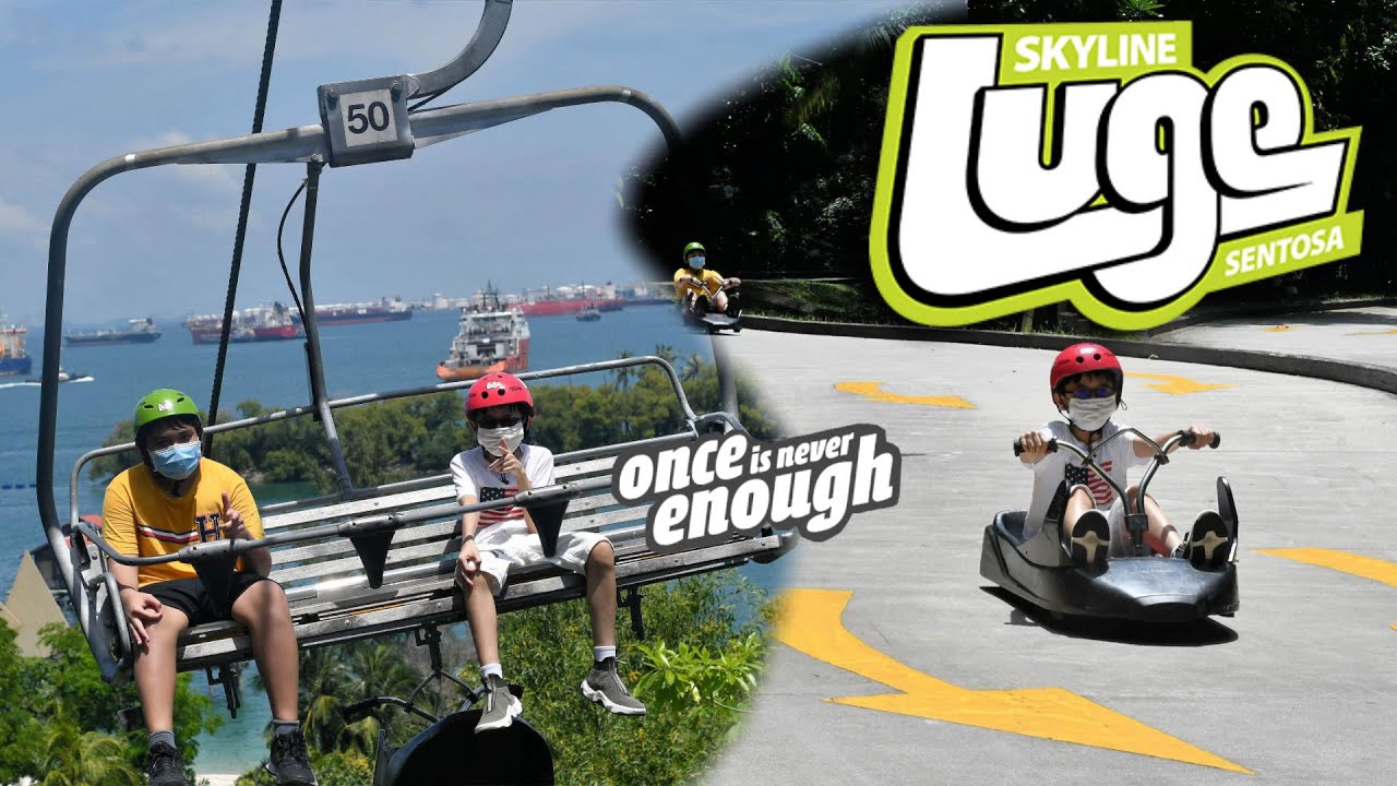 Skyline Luge Singapore | My favourite game of all time! | Skyline Luge ...