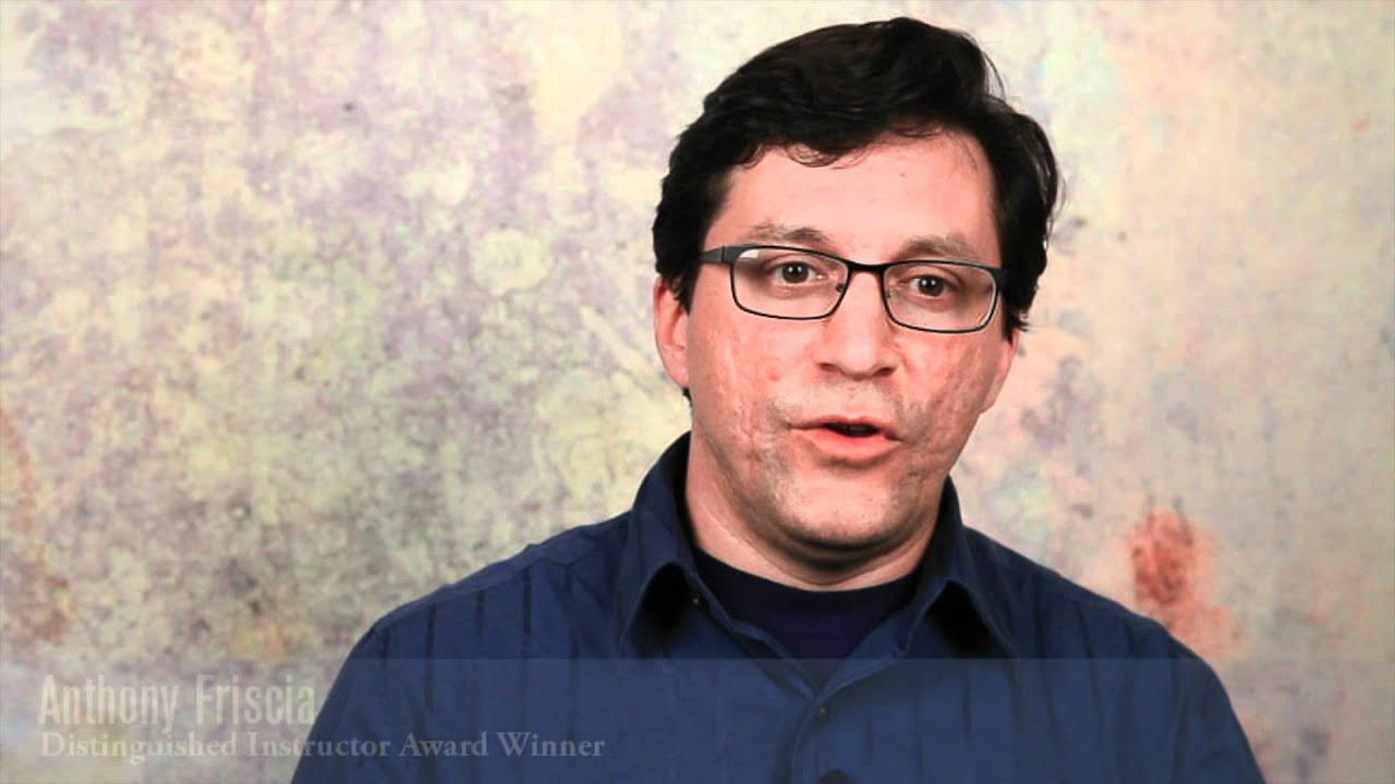 Anatomy and Physiology instructor Anthony Friscia - YouTube