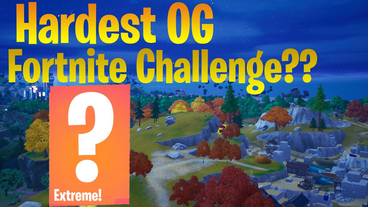 OG *RANDOM* WEAPON RARITY CHALLENGE {Fortnite Battle Royale} - YouTube
