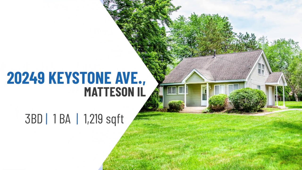 20249 Keystone Ave., Matteson IL 60443 - YouTube