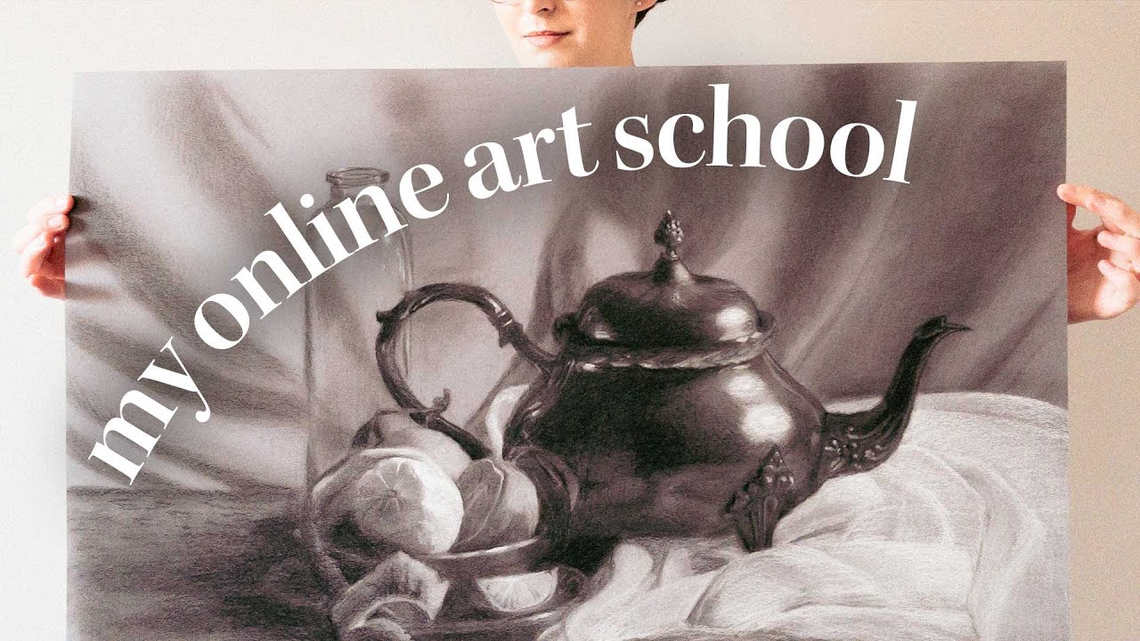 How I study art online: New Masters Academy review - YouTube