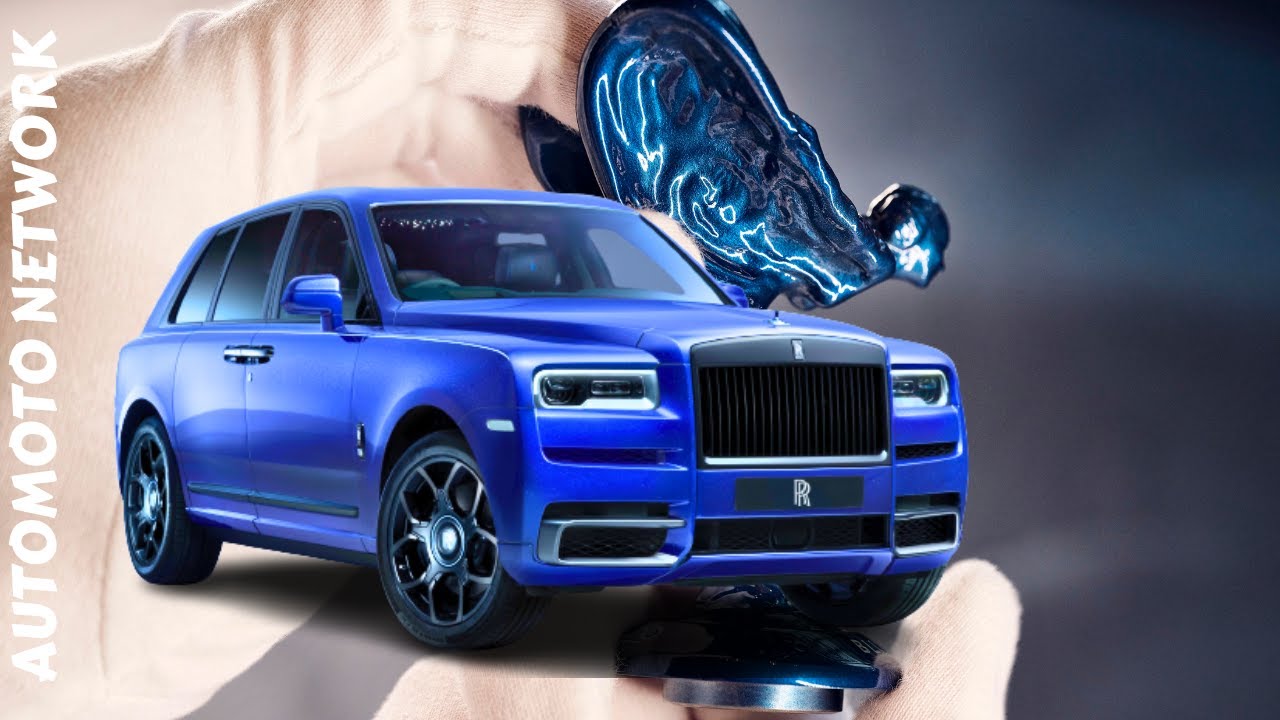 Unveiling the Rolls Royce Black Badge Cullinan 'Blue Shadow': A Journey ...