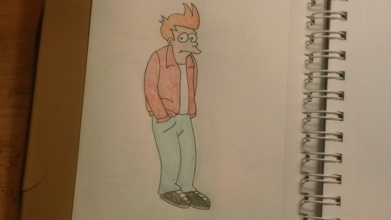 340 - How to Draw Fry from Futurama - YouTube