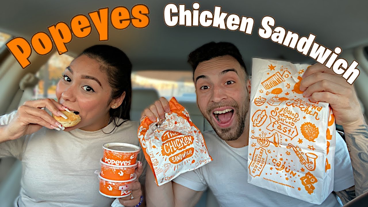 Trying Popeyes Chicken Sandwich For The First Time!! *Bad Idea* - YouTube