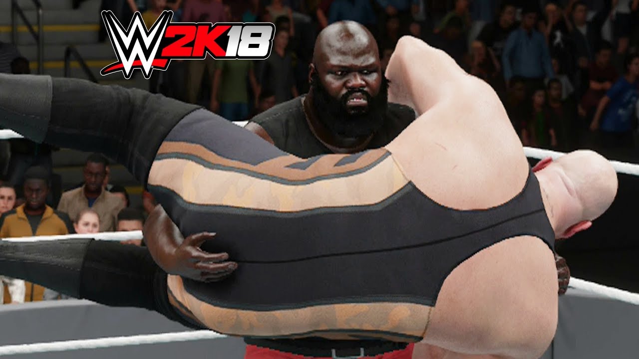 WWE 2K18 - Mark Henry WORLD'S STRONGEST SLAM Compilation! - YouTube