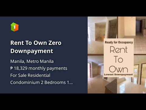 Rent To Own Zero Downpayment - YouTube
