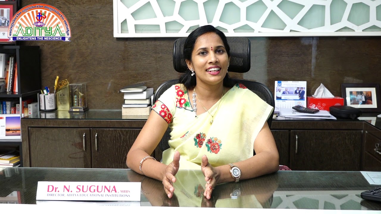 Dr.N. SUGUNA (DIRECTOR ADITYA EDITIONAL INSTITUTIONS) - YouTube