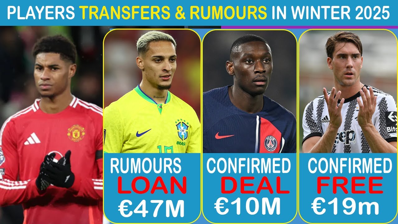 🔥NEW CONFIRMED PLAYERS TRANSFERS & RUMOURS IN WINTER 2025🔥 Part 13 ...