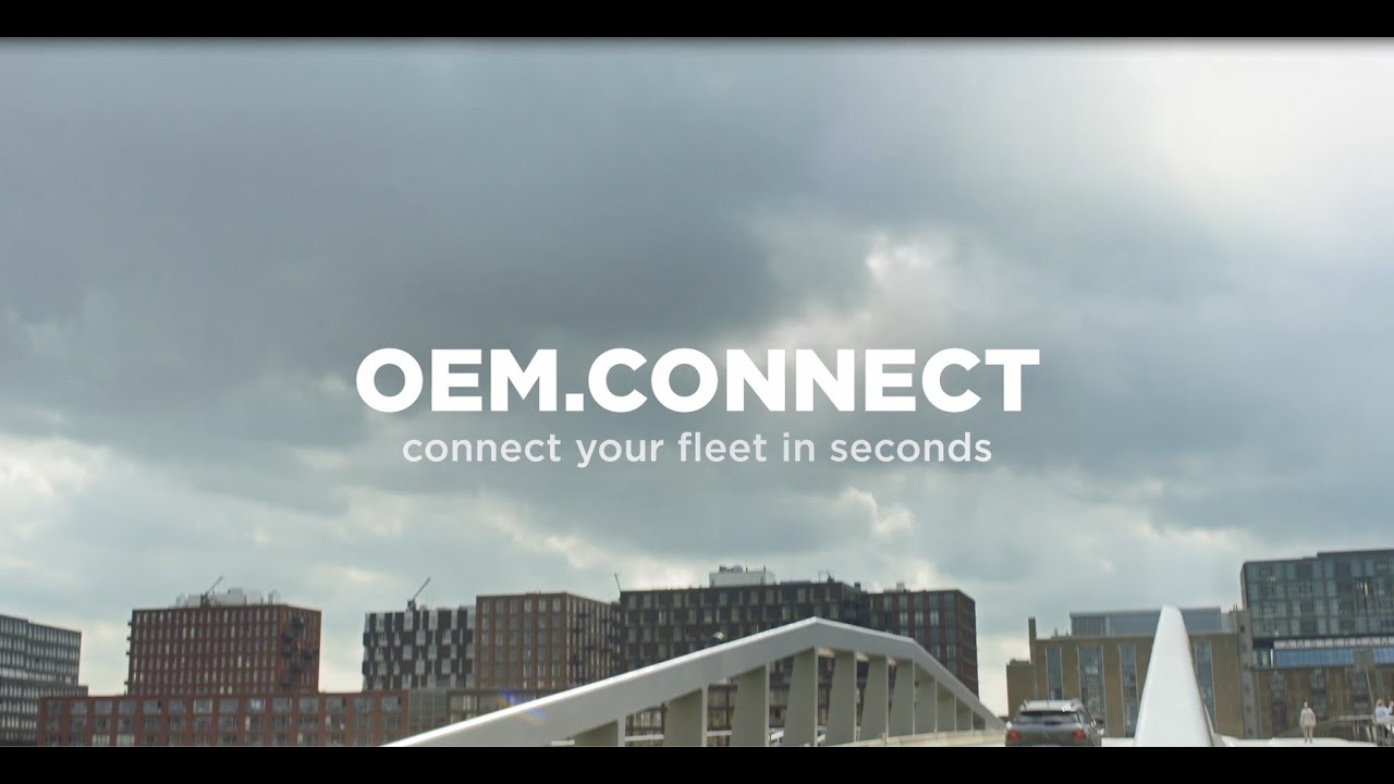 OEM.connect from WEBFLEET |Connected Car |Webfleet Solutions - YouTube