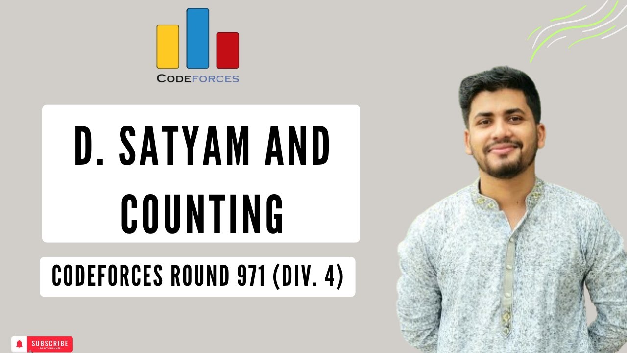 D Satyam And Counting Codeforces Round 971 Div 4 Solution In