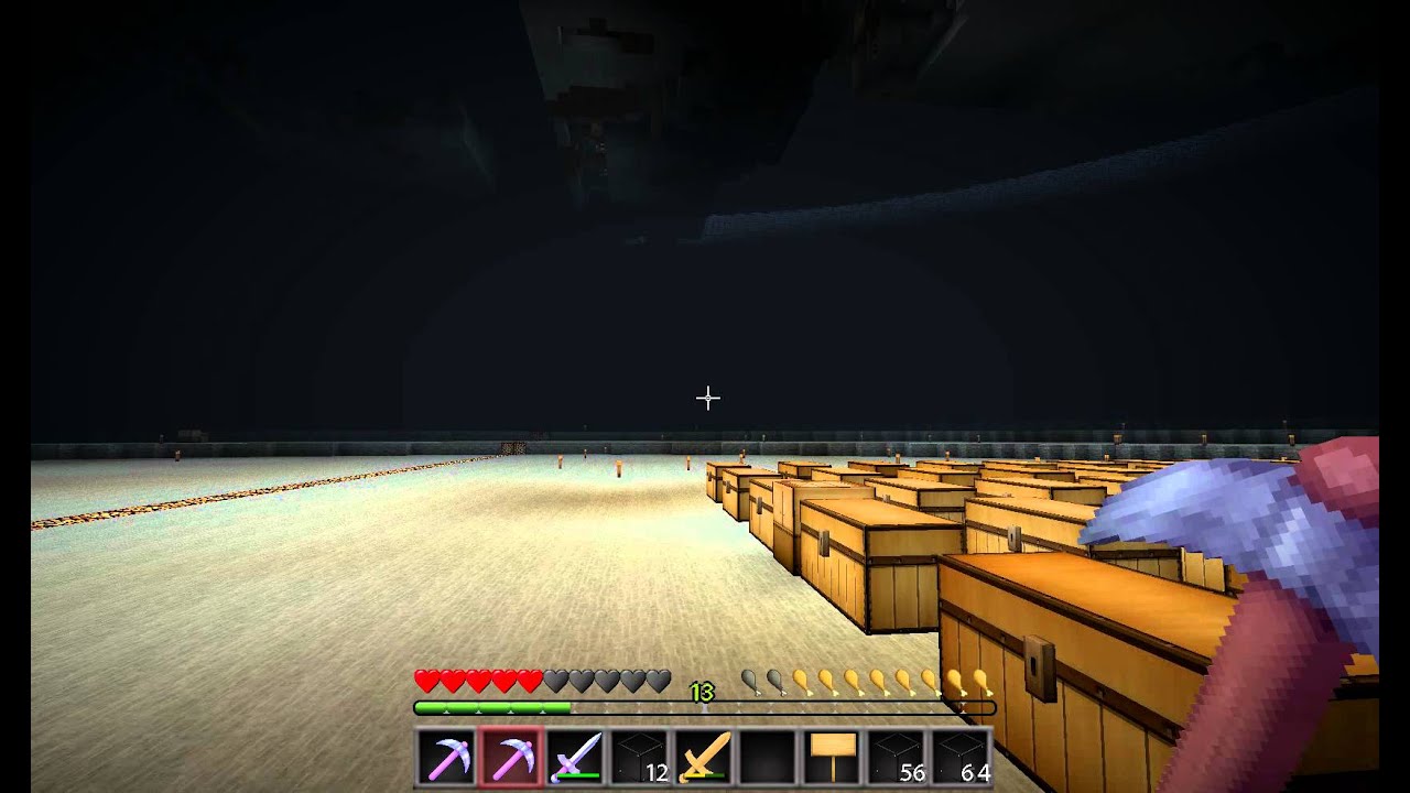 Minecraft bug report "Void Fog bug" 1.3 - 1.3.2 - YouTube