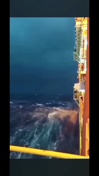 The Most Dangerous Seas in the World #northsea #waves #ship #shorts ...
