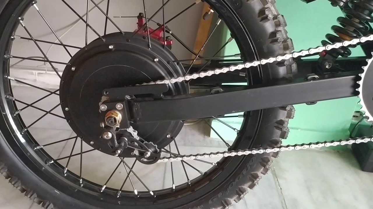 Ηλεκτρικό ποδήλατο στα 5000w 84v 48ah - YouTube