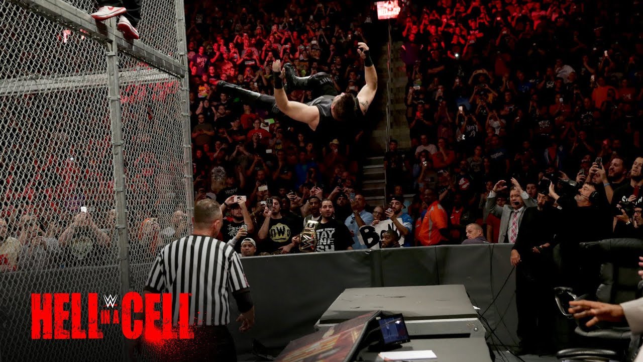 Shane McMahon sends Kevin Owens crashing onto the announce table: WWE ...