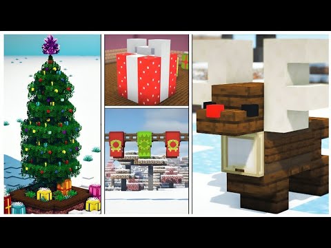 🎄 5+ BEST Christmas Build Hacks in Minecraft! 🎅 - YouTube