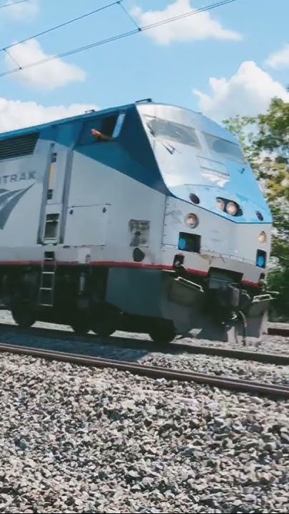 Amtrak #120 43 West Bound On The Banked Curves Middletown PA. 5/11/2024 - YouTube