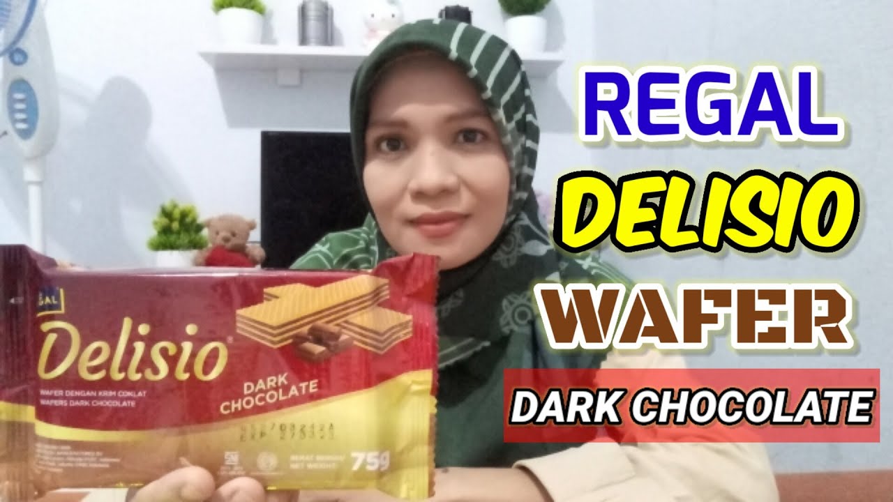 REVIEW DELISIO WAFER DARK CHOCOLATE - YouTube