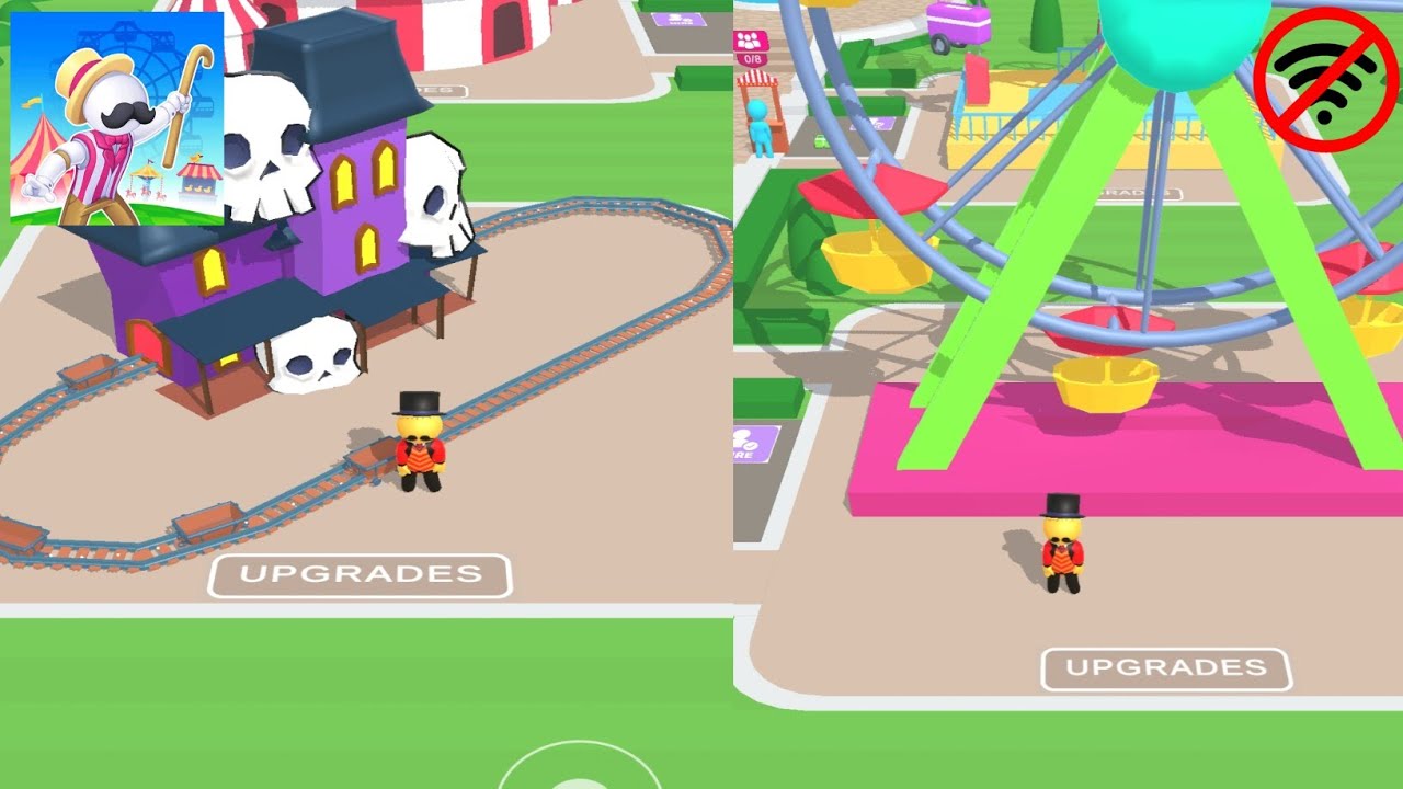 🎢 THEME PARK MANAGEMENT 🎡 [SIMULATOR MANAGER AMUSEMENT PARK GAMES ...