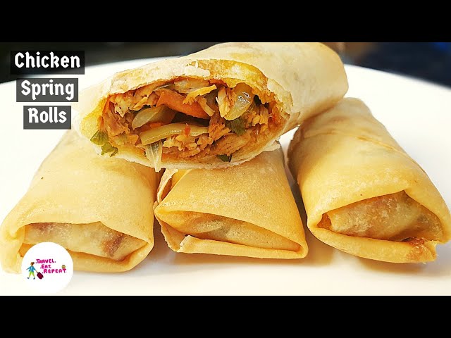 Chicken Spring Rolls Recipe Pakistani