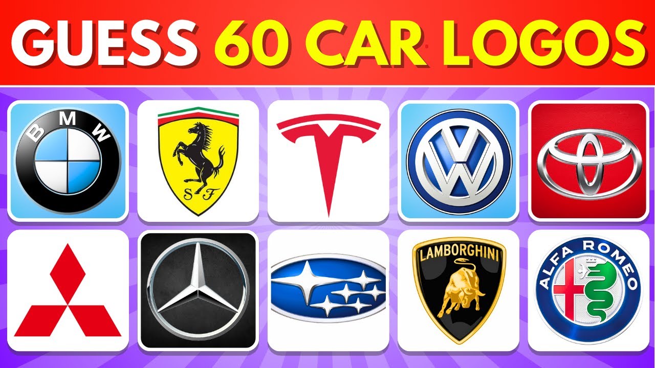 Guess the Car Brand Logo in 3 Seconds | Easy, Medium, Hard, Impossible ...