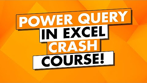 Power Query in Excel Tutorial for Beginners - YouTube