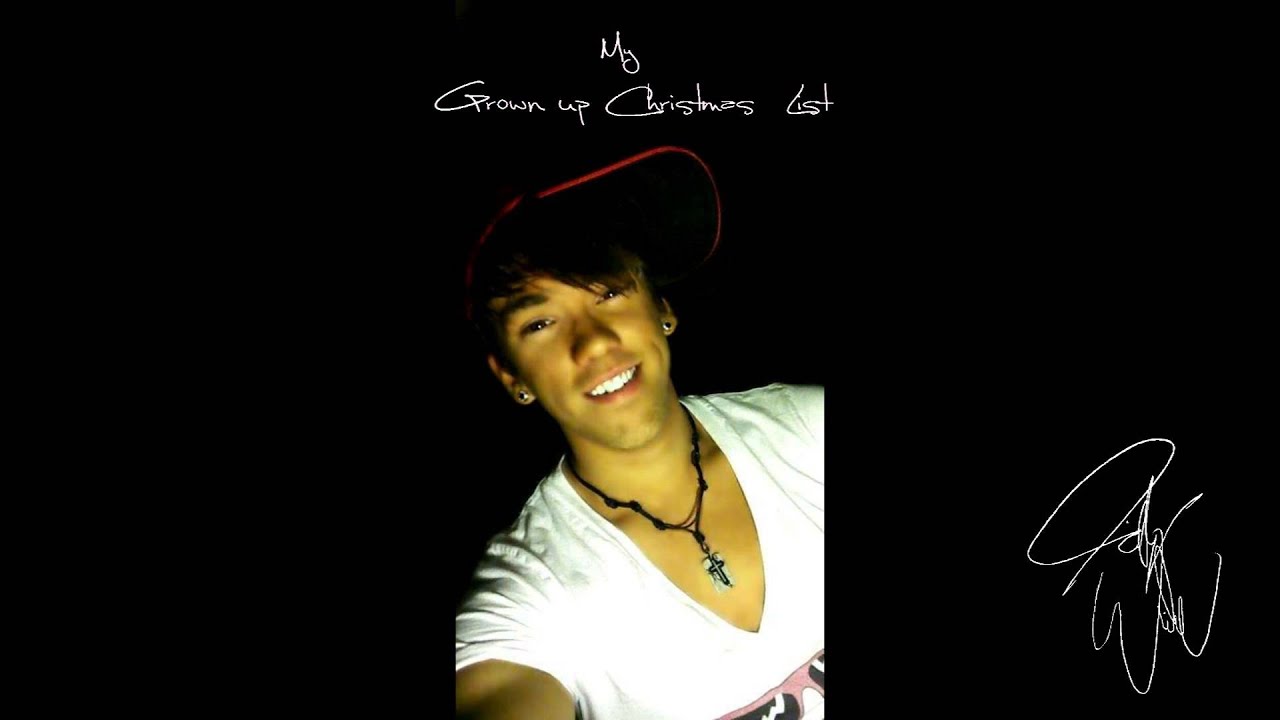 My Grown Up Christmas List - Kelly Clarkson Cover by Ricky Wilke - YouTube
