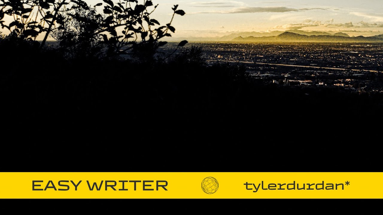Easy Writer - tylerdurdan* - Official Video - YouTube Music