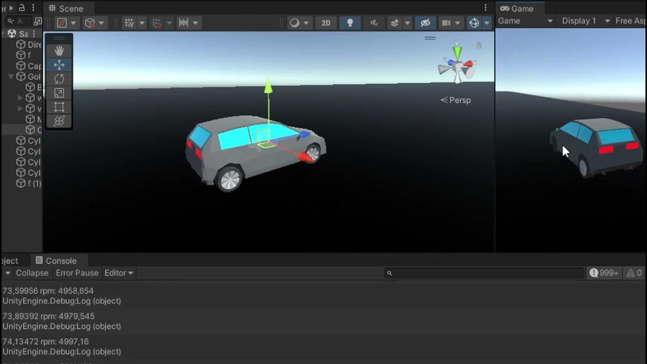 unity arcade raycast suspension car (now with better body roll) - YouTube