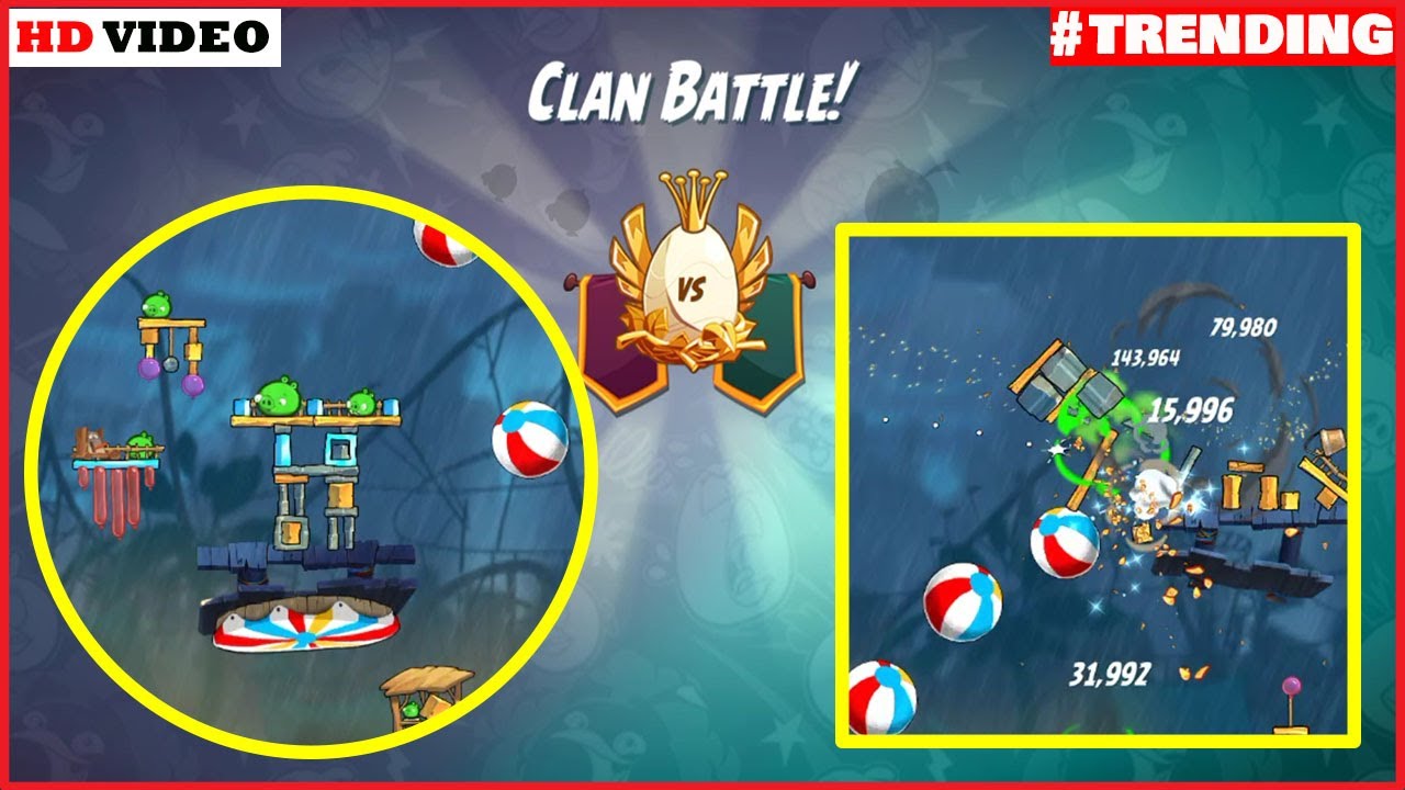 Angry Birds 2 Clan Battle | AB2 Clan Battle | Angry Birds 2 Gameplay ...