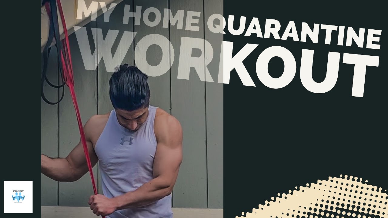 MY QUARANTINE HOME WORKOUT - YouTube