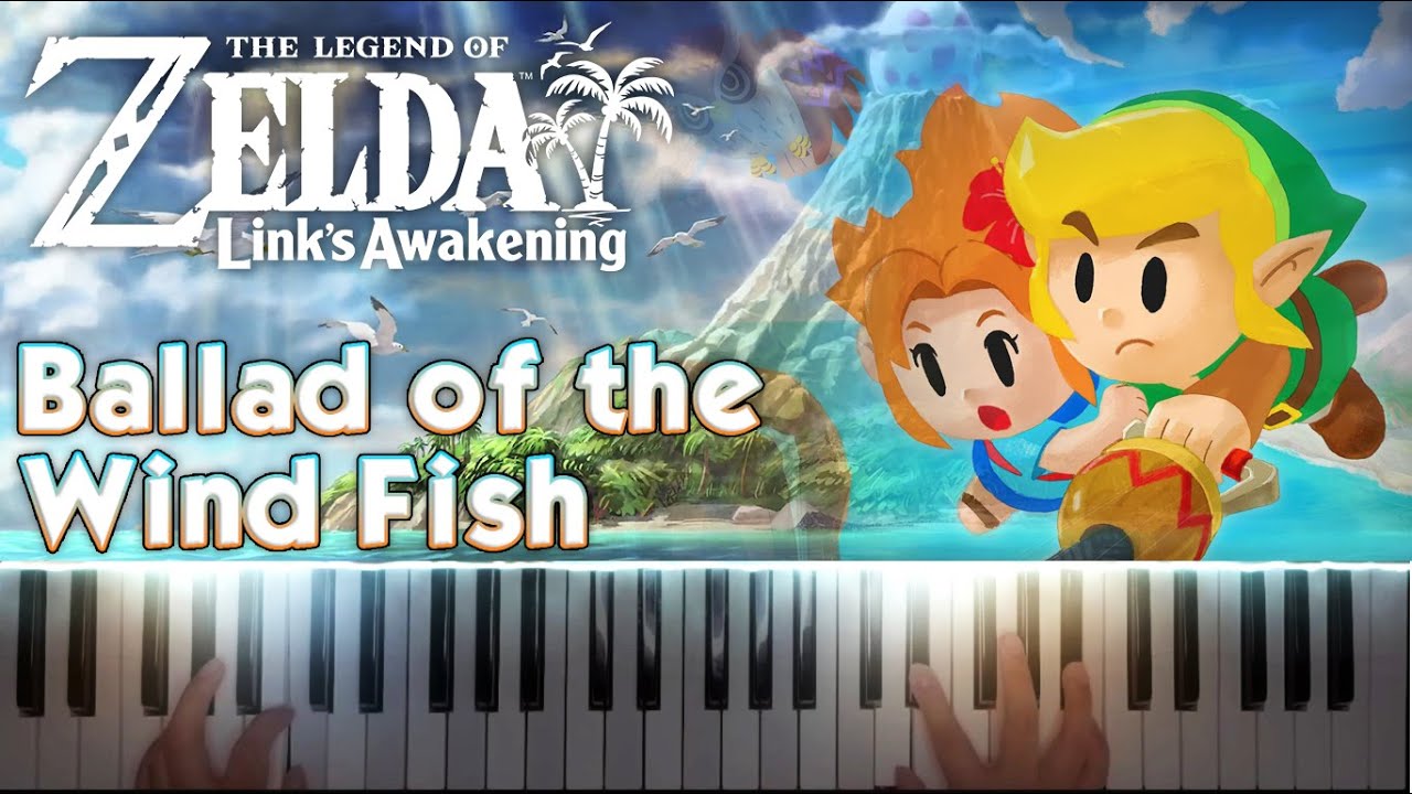 Ballad of the Wind Fish - Marin Song version (Link's Awakening) Piano ...