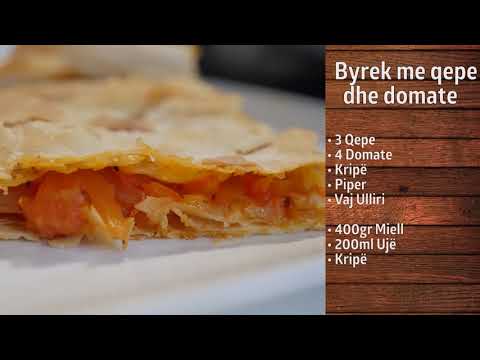 Receta në 2 minuta - Byrek me Qepë dhe Domate