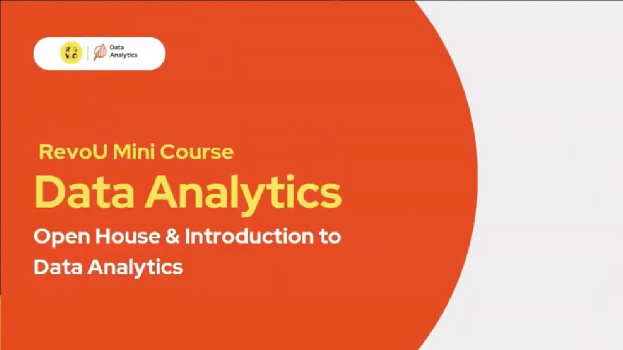 DAMC Monday 26 June [Record From RevoU Mini Course: Data Analytics] - YouTube