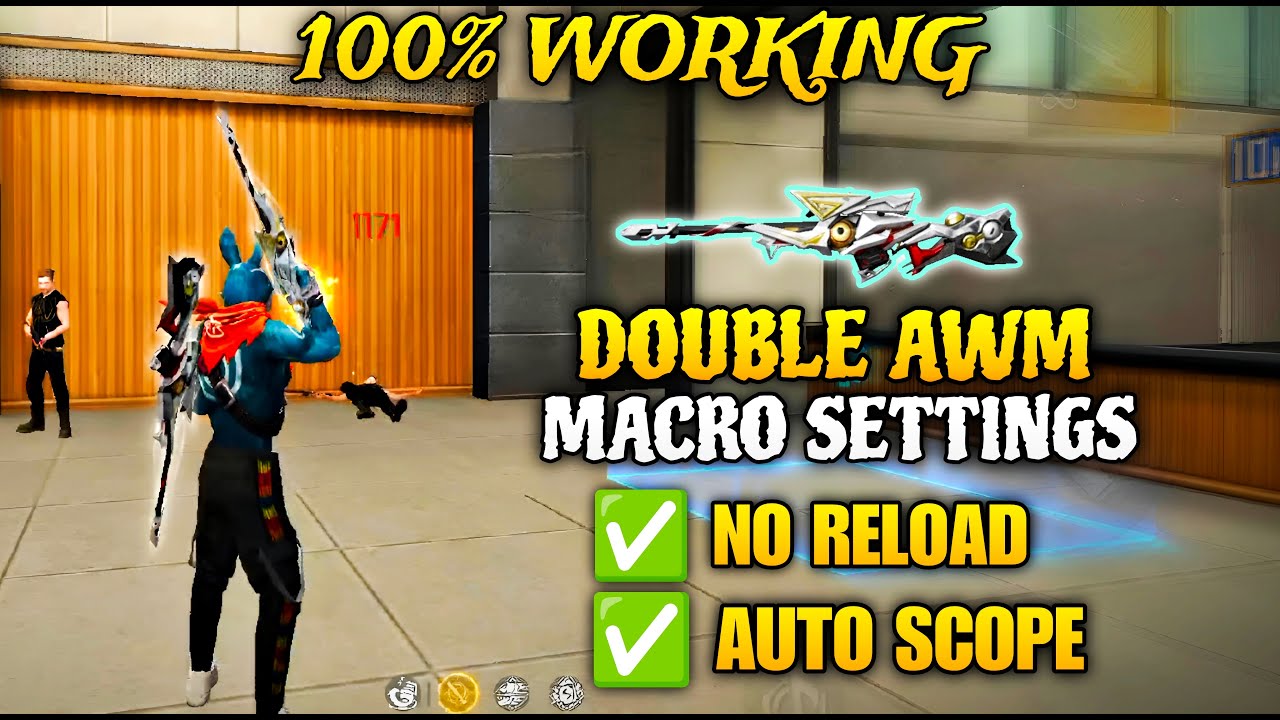 DOUBLE AWM GAMEPLAY LIKE B2K AND LOREM IN PC | DOUBLE AWM MACRO SET - YouTube