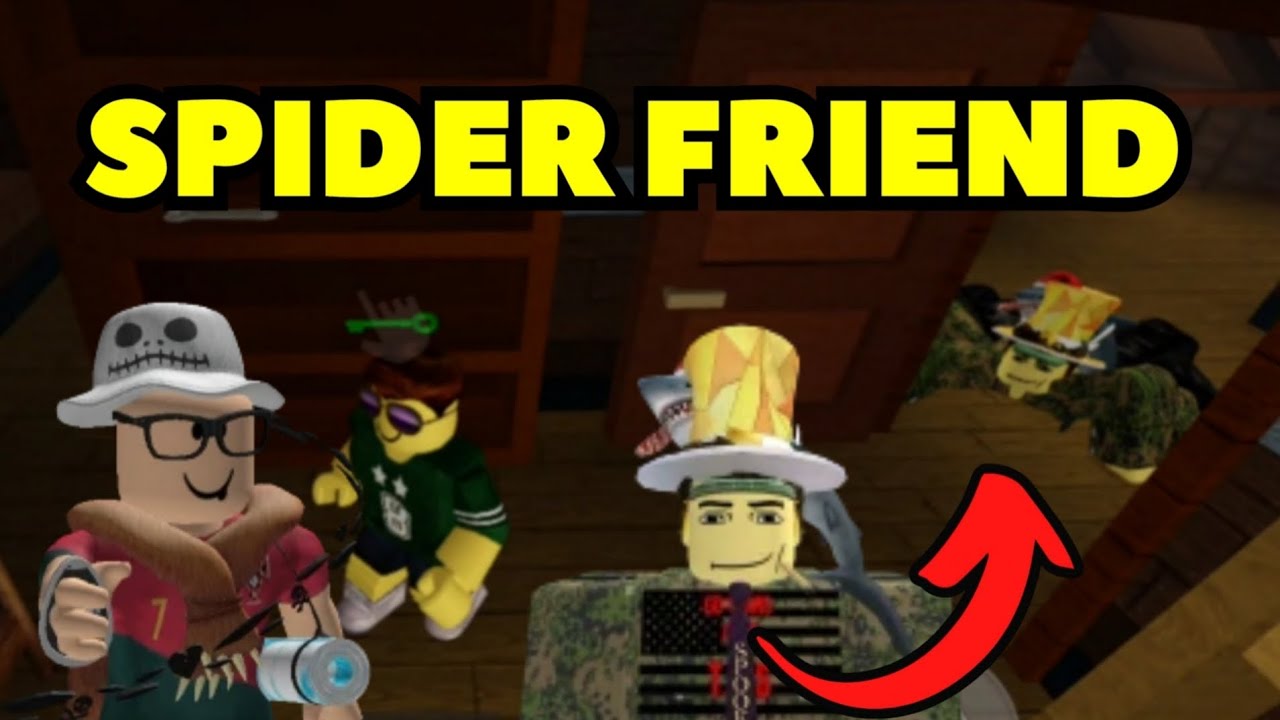 OUR FRIEND TURNED INTO A HORRENDOUS SPIDER || Roblox Spider - YouTube