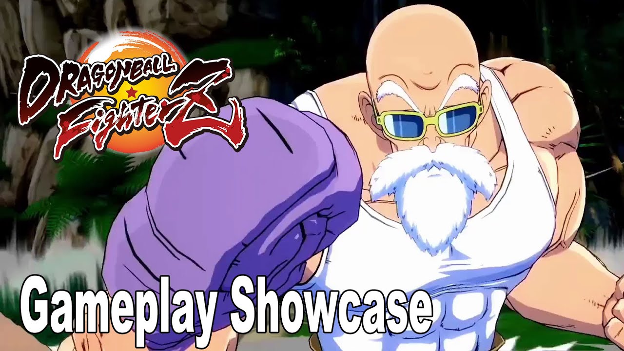 Dragon Ball FighterZ - Master Roshi Gameplay Showcase [HD 1080P] - YouTube