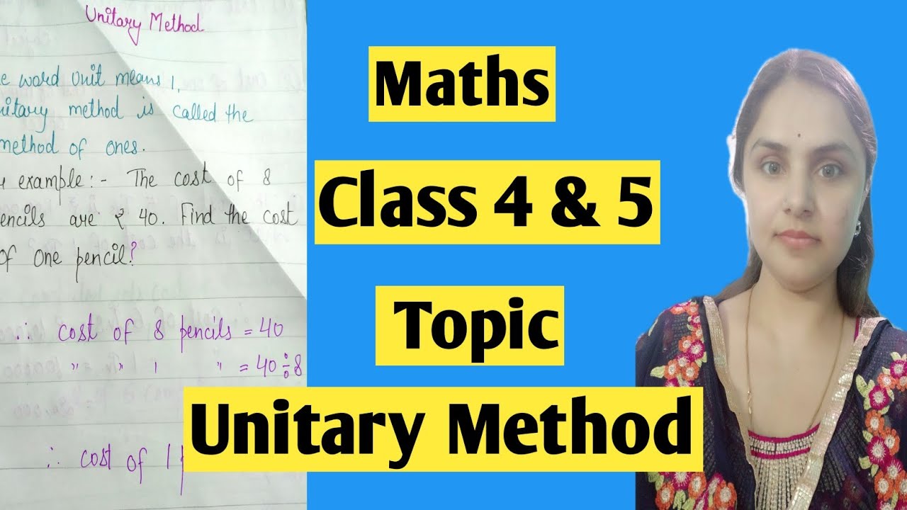 Unitary Method For Class 4 5 Maths For Class 4 5 YouTube unitary-method-for-class-4-5-maths-for-class-4-5-youtube