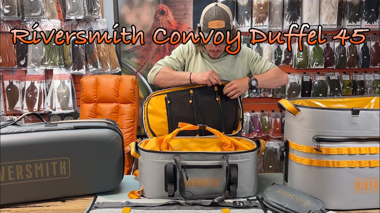 Riversmith Convoy Duffel 45 Gear/Boat Bag - YouTube