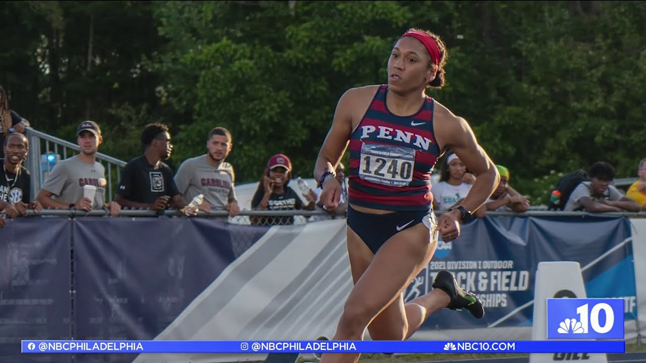 Penn's Isabella Whittaker talks competing in 2024 Penn Relays - YouTube